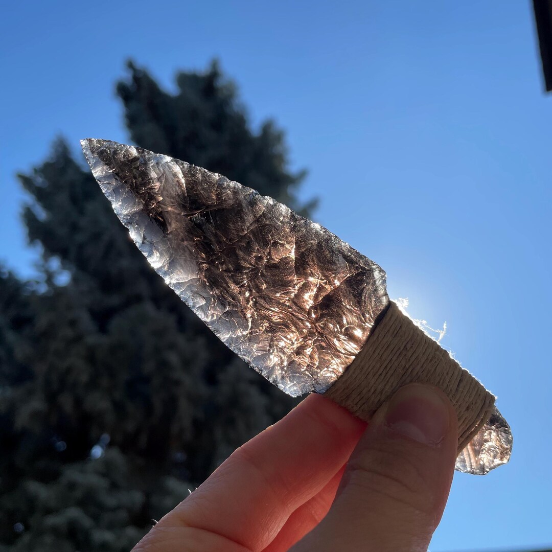 Obsidian Knife - Traditional Foraging, Hand-made & One of A Kind - Etsy