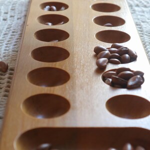 MOMIYO Wooden Congklak Mancala Game Set | Handmade Traditional Board ...