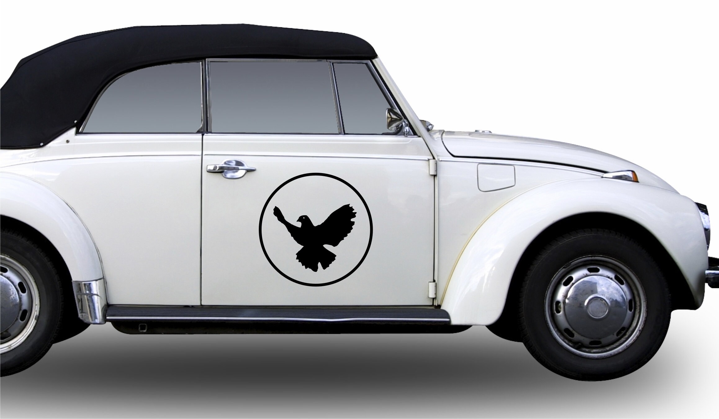 Peace Sign Peace Dove Peace Symbol Car Sticker Sticker Peace Dove Color ...