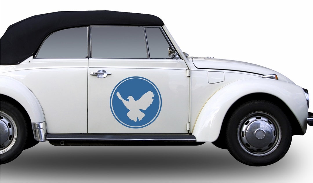 Peace Sign Dove of Peace Peace Symbol Car Sticker Sticker Peace Dove ...