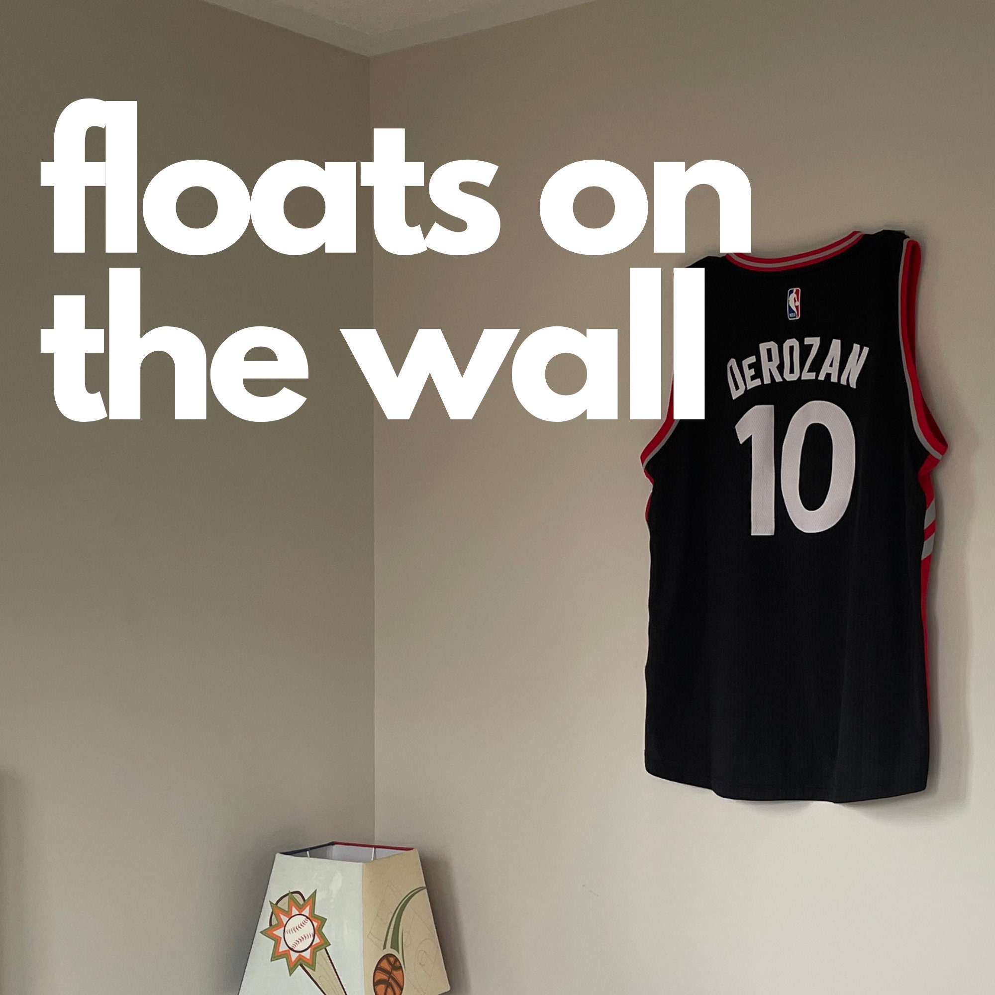 Jersey Hanger 3-pack - Sports Jersey Hanging Solution - Easy to Use and ...