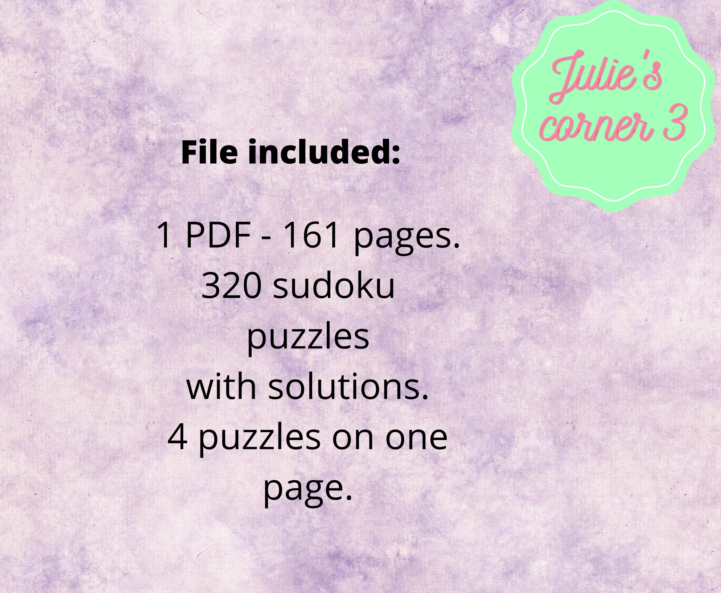 Easy Printable Sudoku Puzzles Download 320 Sudoku Puzzles With