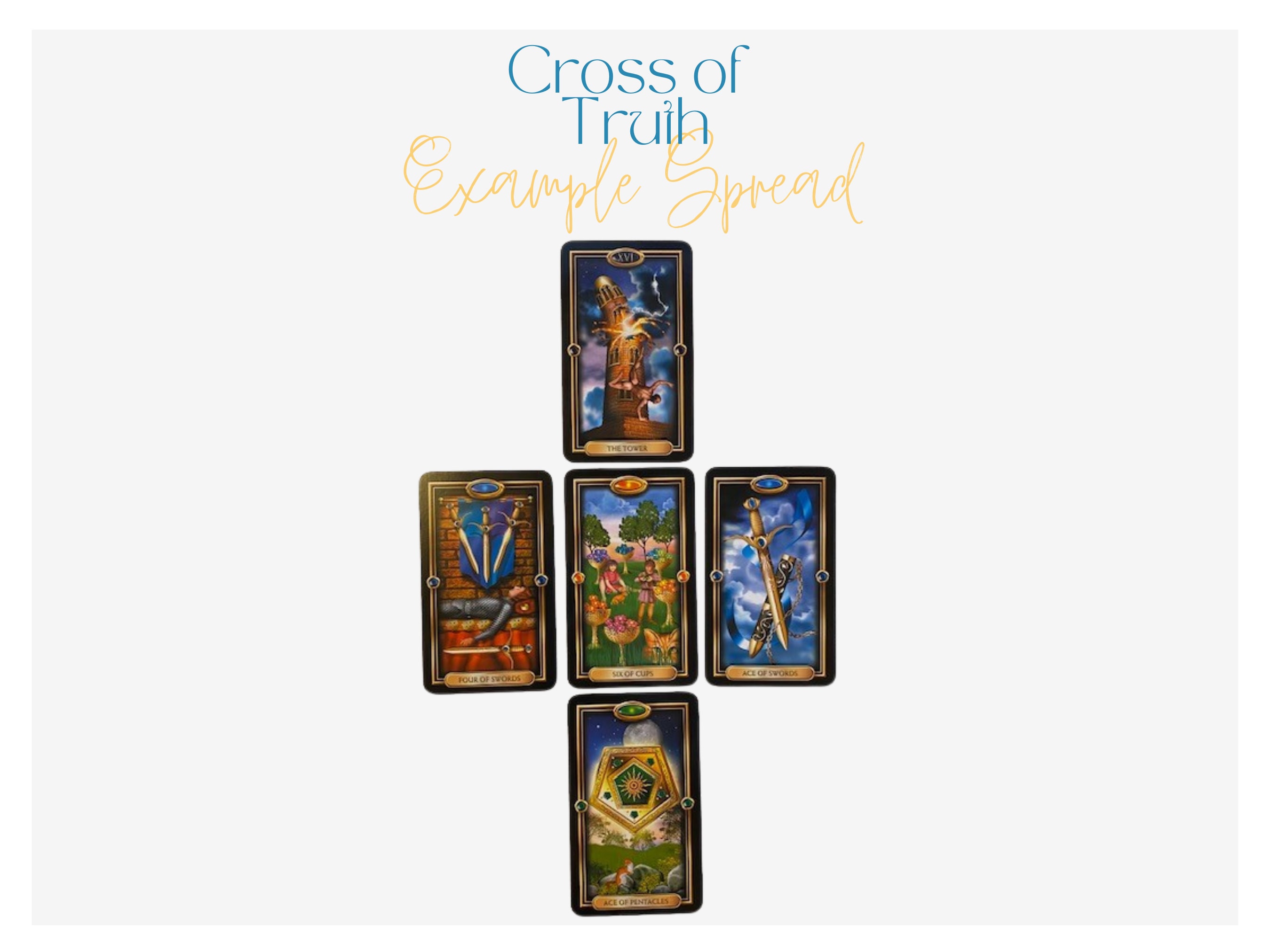 Cross of Truth Tarot Card Reading Spread - Tarot Card Reading ...