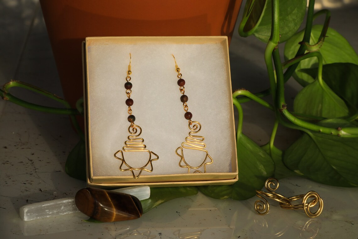 Deep Root Collection Spring Themed Earrings - Etsy