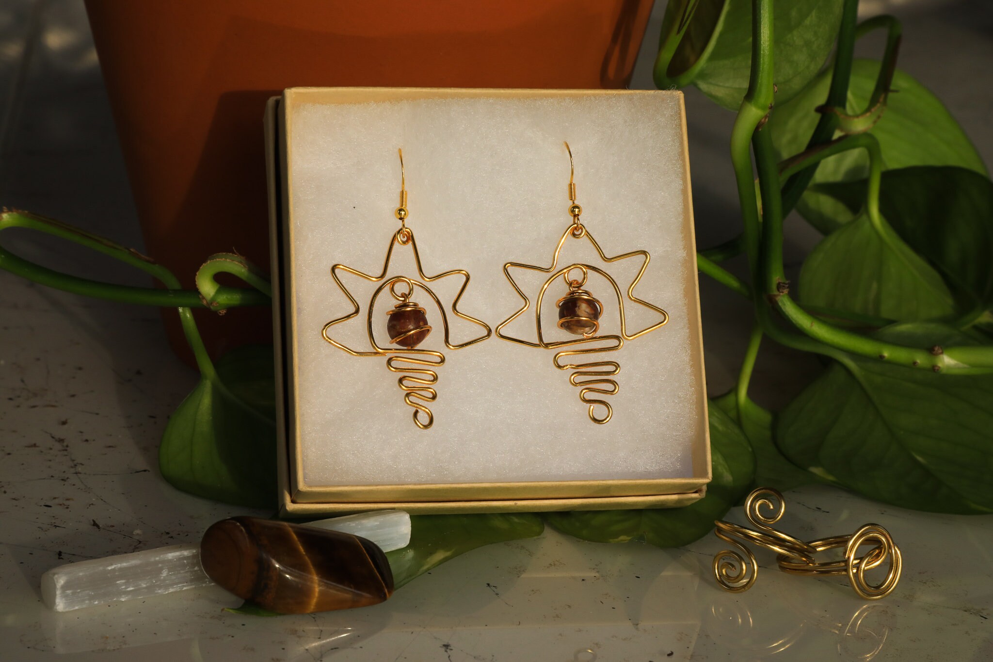 Deep Root Collection Spring Themed Earrings - Etsy