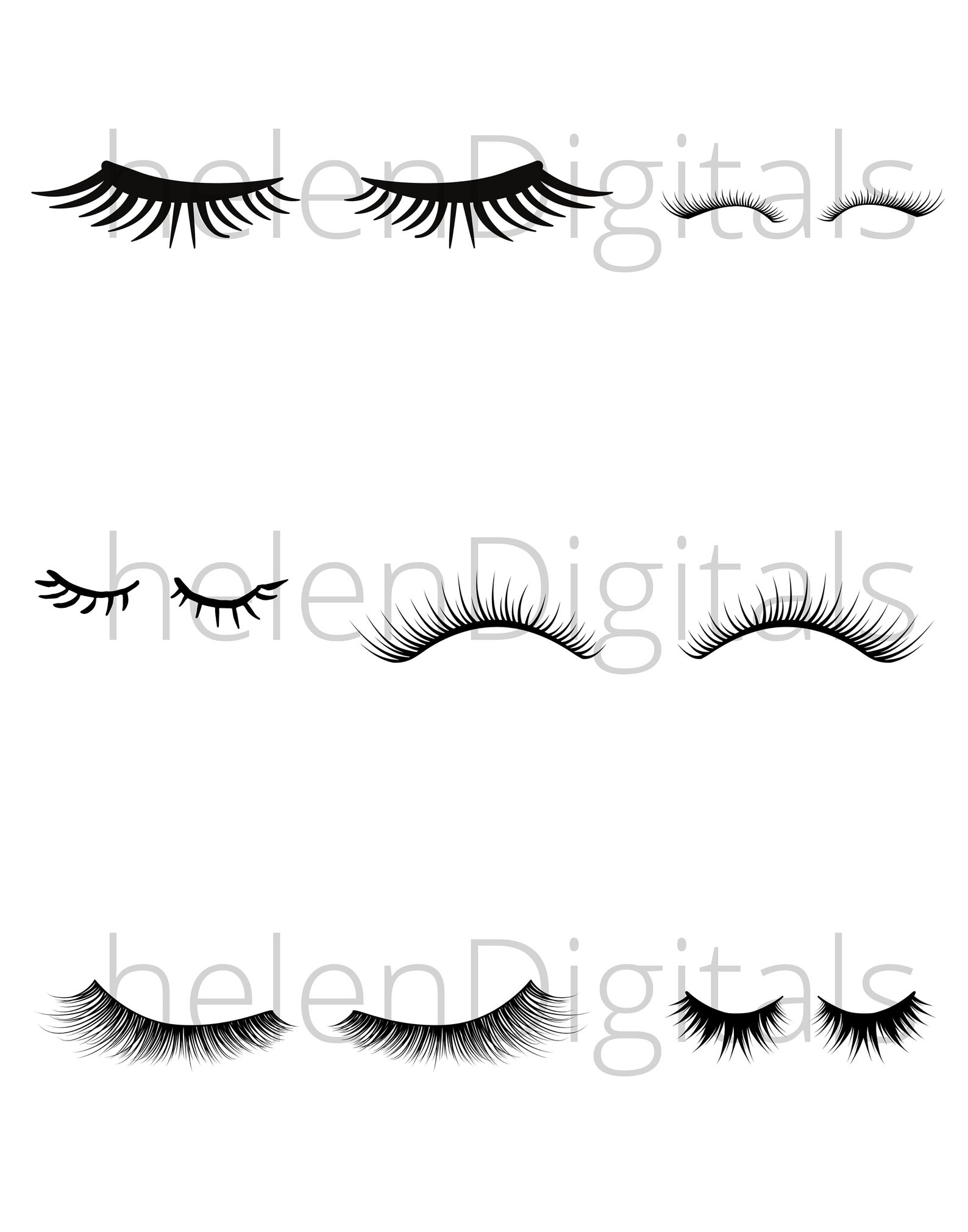 Eye Lashes Svg Eyelashes Svg Lashes Svg Eye Lashes Svg - Etsy