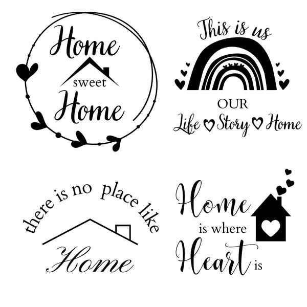 New Home Svg - Etsy