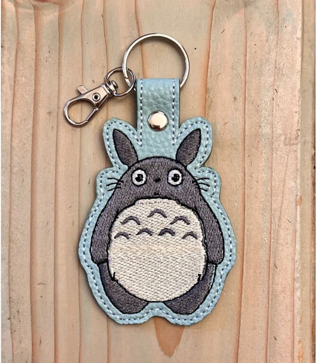 Totoro Keychain Totoro Zipper Pull Anime Keychain Totoro Purse Charm ...