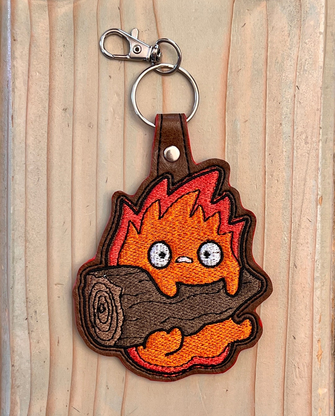 Anime Flame Buddy Keychain Anime Flame Buddy Zipper Pull Anime Flame ...