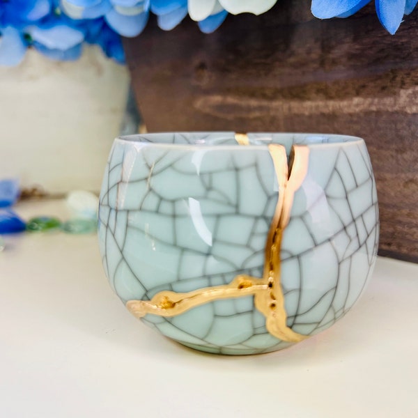 Kintsugi Cup - Etsy