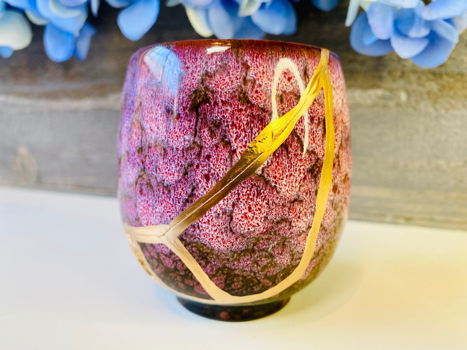 Kintsugi Cup Kintsugi Pink Teacup Kintsugi Pottery Handmade - Etsy ...