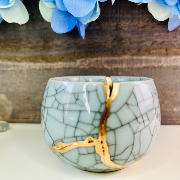 Kintsugi Cup - Etsy