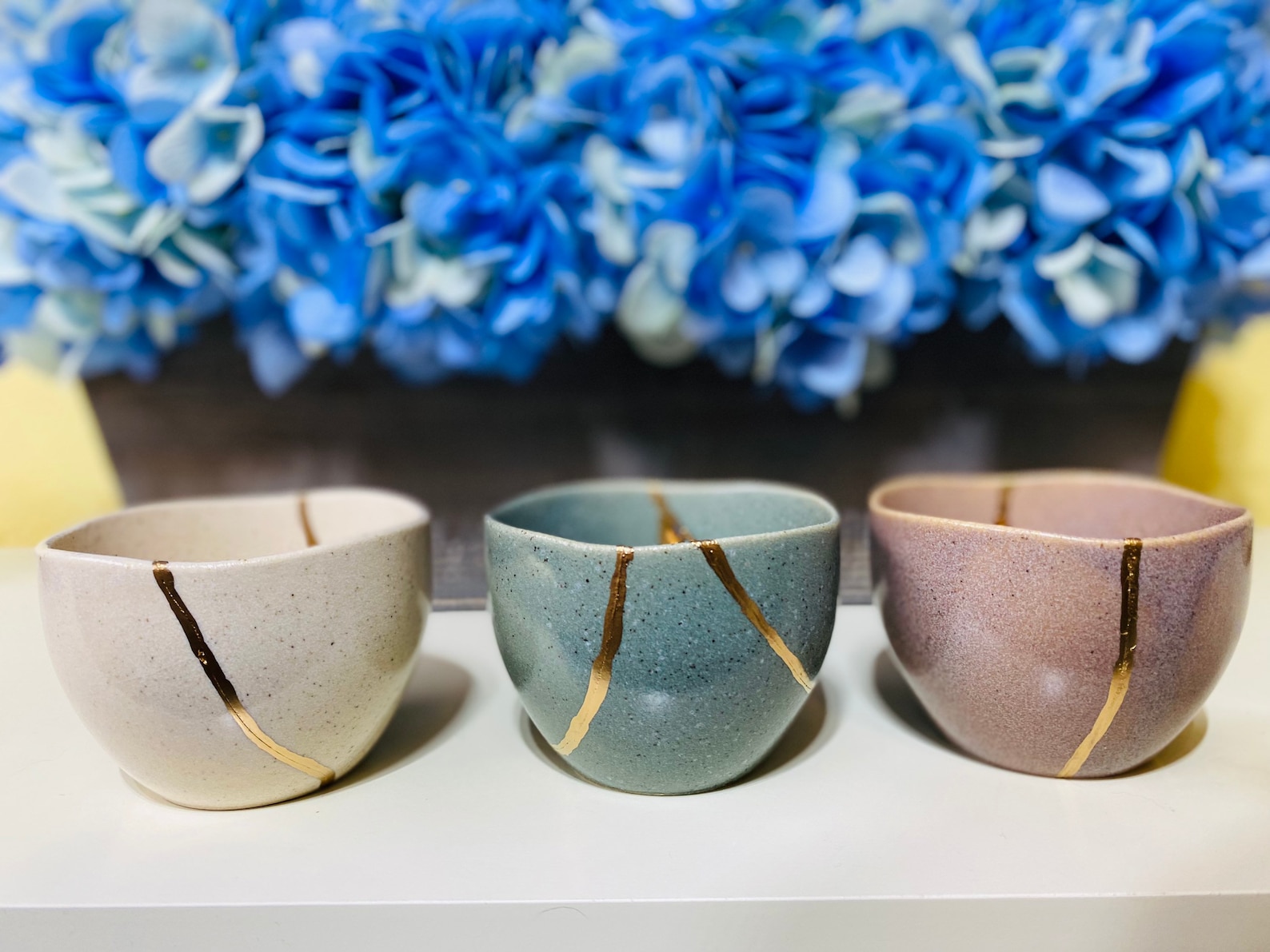 Kintsugi Bowl Kintsugi Gift Set Kintsugi Pottery Kintsugi - Etsy