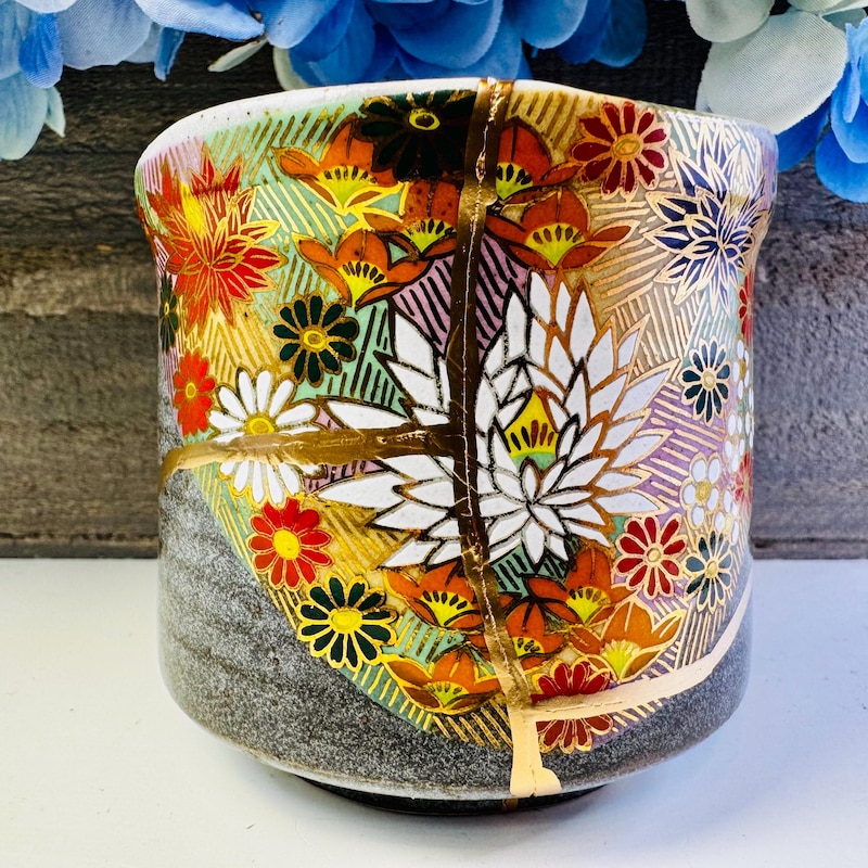 Japanese Tea Cups Gold - Etsy