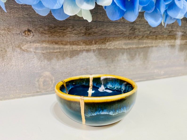 Kintsugi Bowl Kintsugi Green Teacup Kintsugi Pottery - Etsy