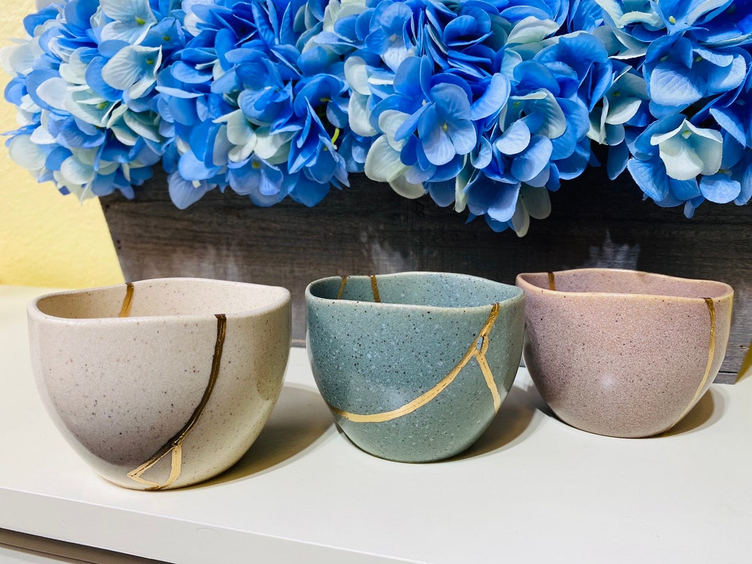 Buy Kintsugi Bowl, Kintsugi Gift Set, Kintsugi Pottery, Kintsugi Art ...