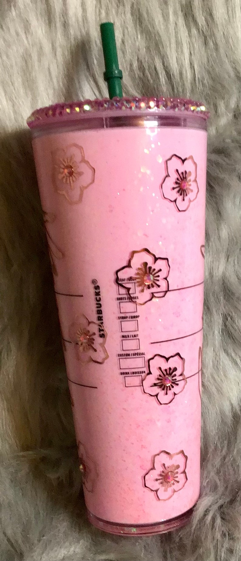 Nail Tech Starbucks Snowglobe Cup Custom Nail Tech Starbucks | Etsy