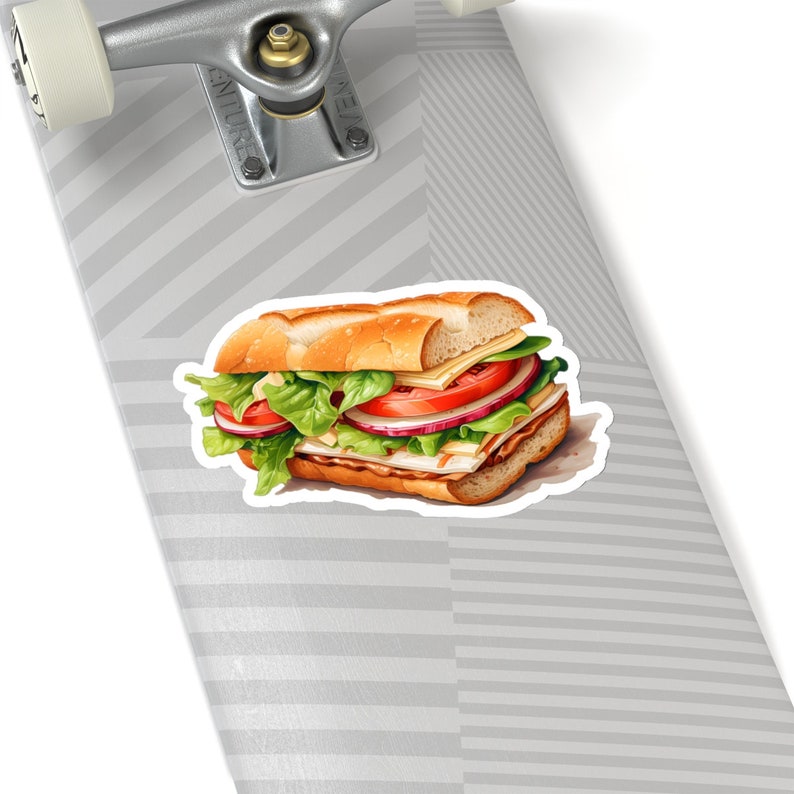 Sandwich Sticker, Food Sticker, Laptop Sticker, Notebook Sticker ...