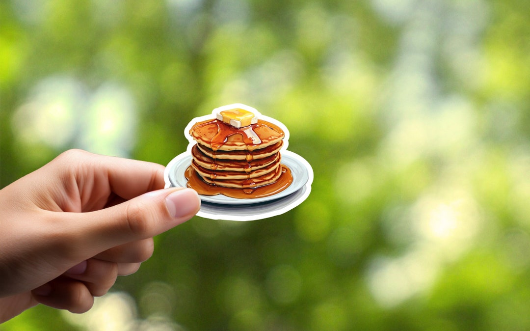 Pancake Stack Sticker, Food Sticker, Notebook Sticker, Planner Sticker ...