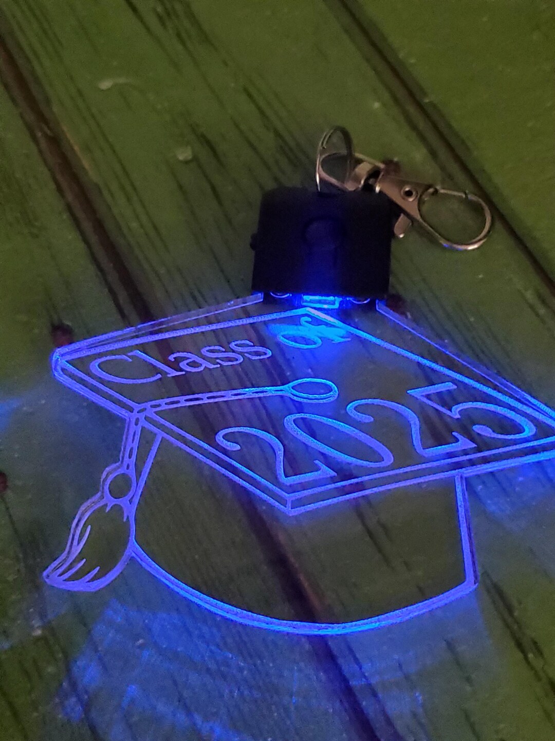 Class of ... Custom Grad Cap LED Lanyard, Graduation Celebration Badge ...