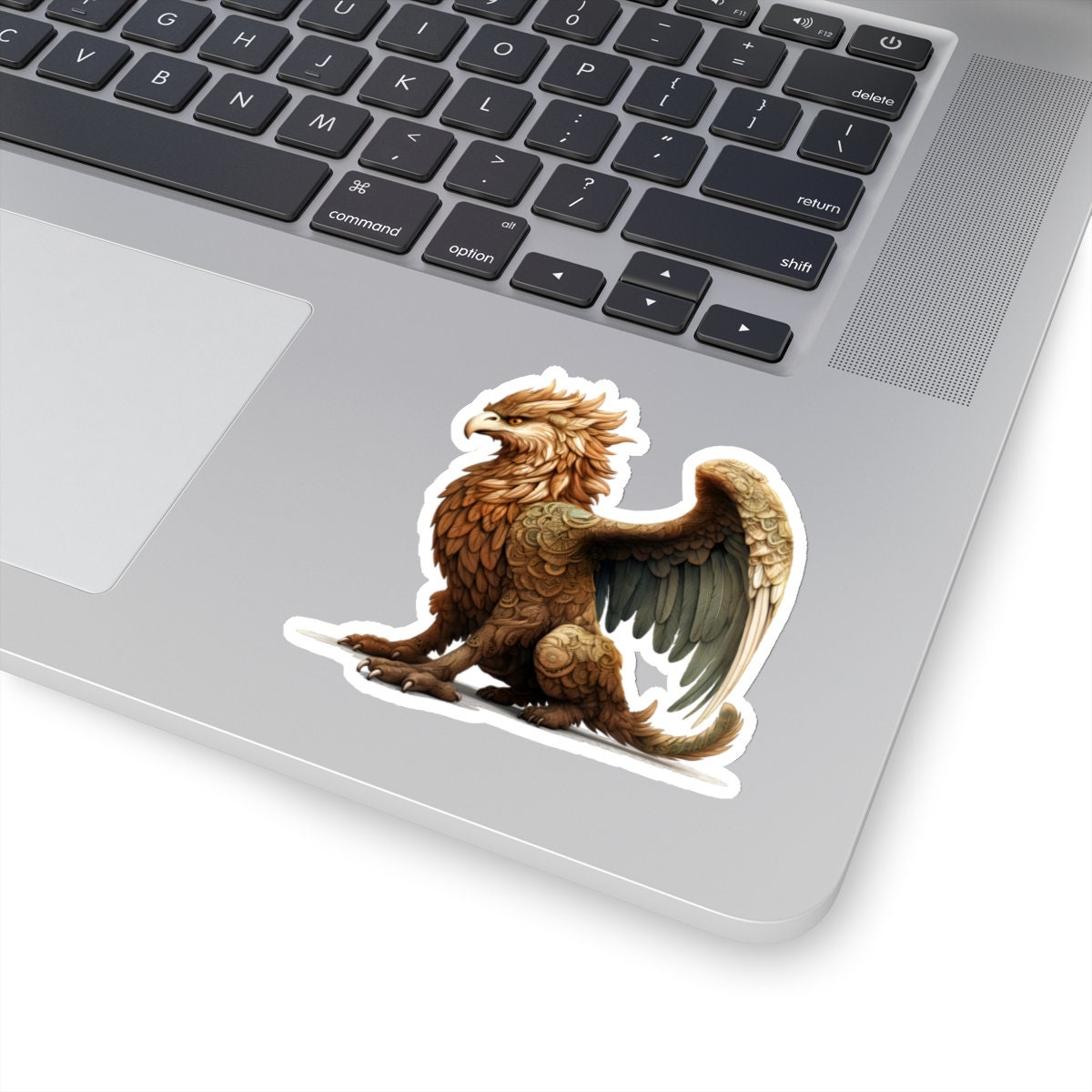 Griffin Sticker Mythical Creature Laptop Sticker Notebook - Etsy