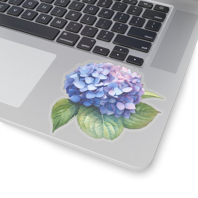 Hydrangea Sticker, Flower Sticker, Notebook Sticker, Journal Sticker ...