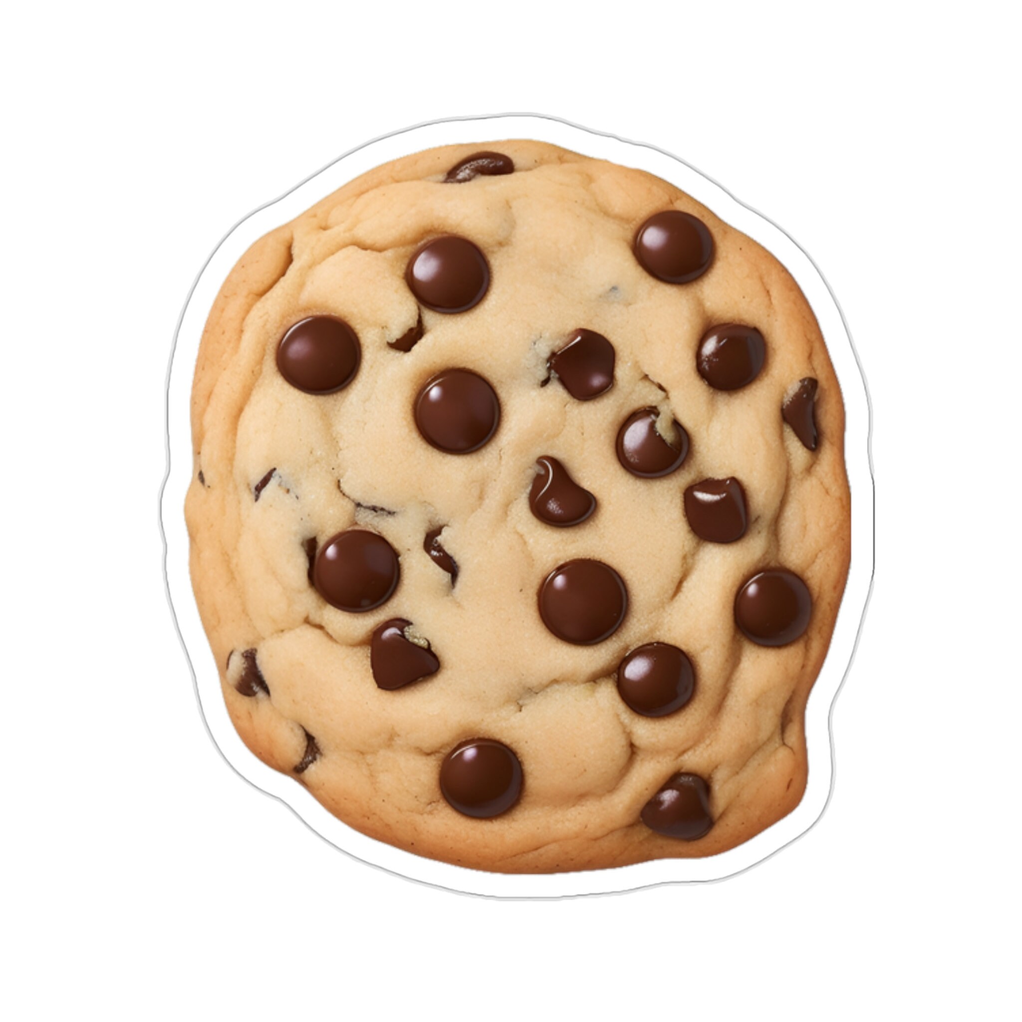 Chocolate Chip Cookie Sticker, Bullet Journal Sticker, Laptop Sticker ...