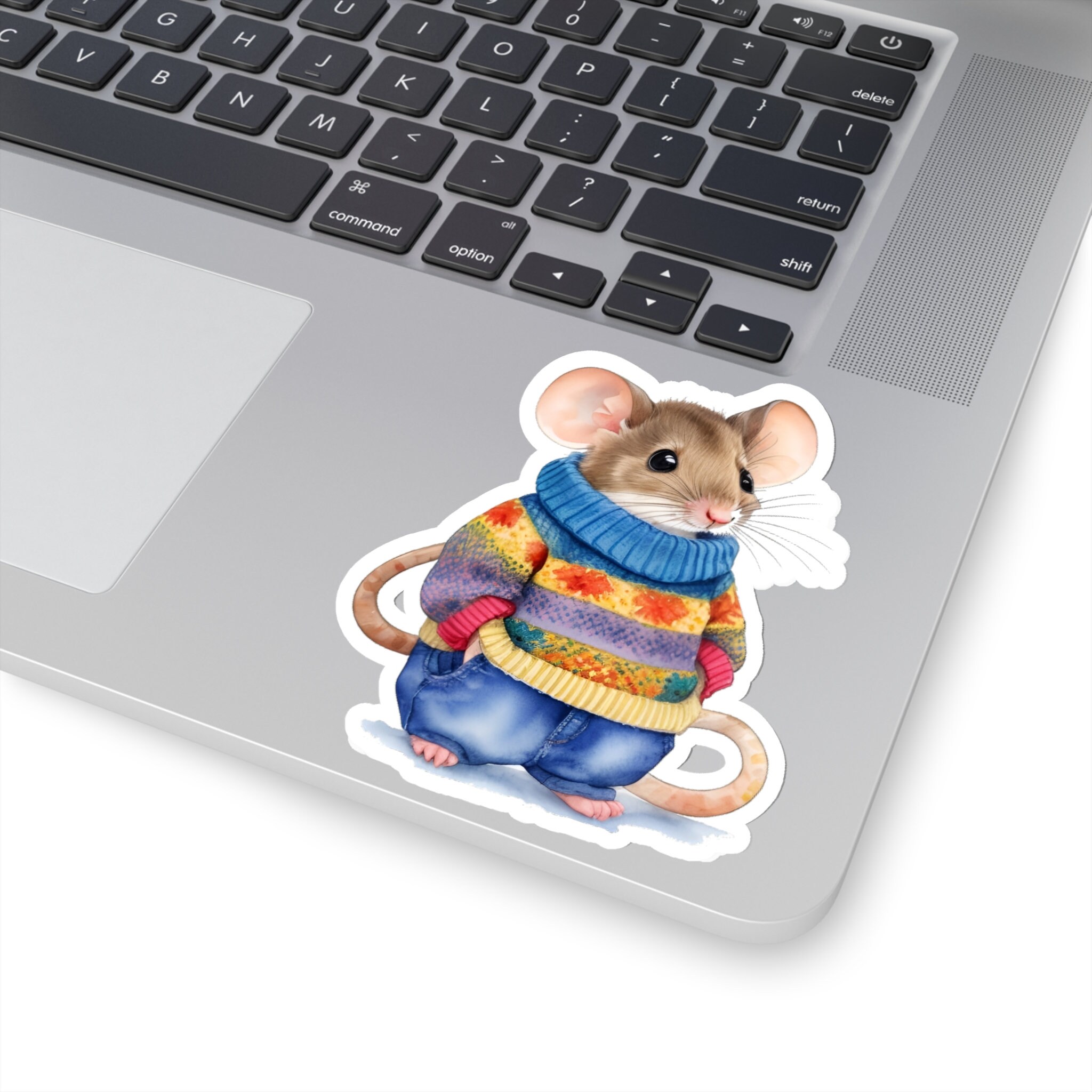 Little Mouse Sticker Laptop Sticker Scrapbook Sticker - Etsy