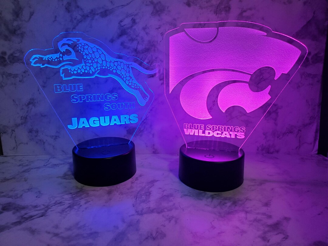 Custom Name High School LED Sign, Student Gift, Team Spirit, App ...
