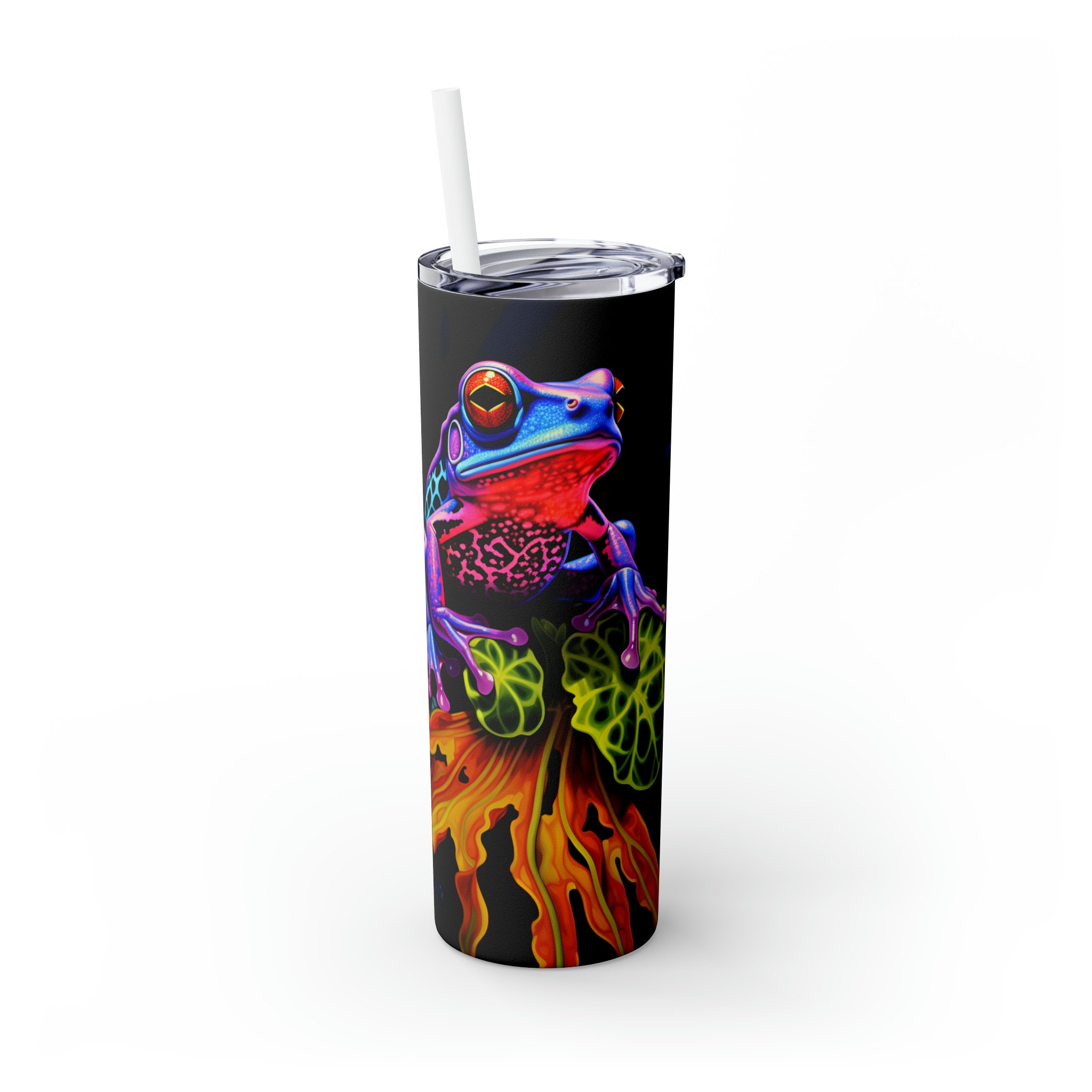 Neon Poison Dart Frogs Tumbler 20 Oz Skinny Tumbler - Etsy