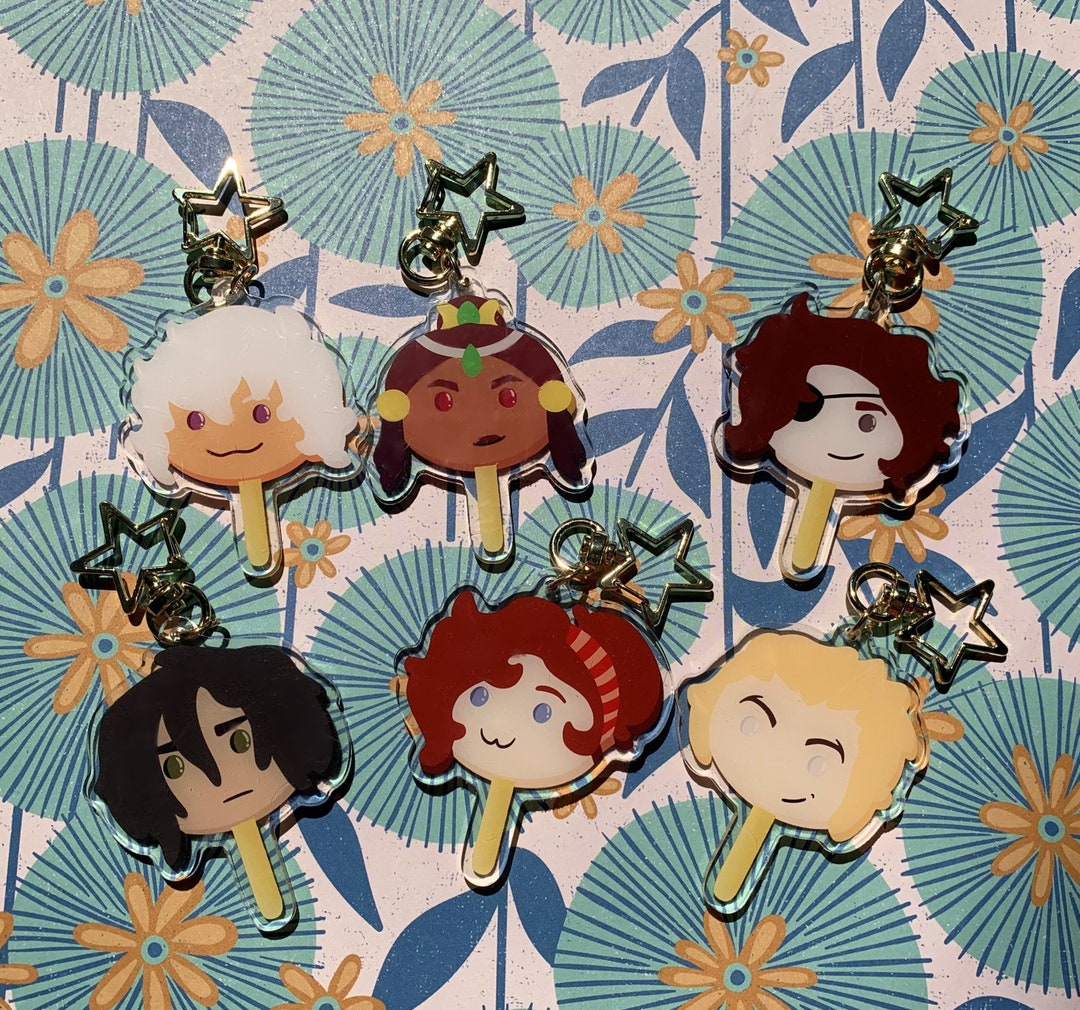 Arcana Ice Pop Keychains - Etsy