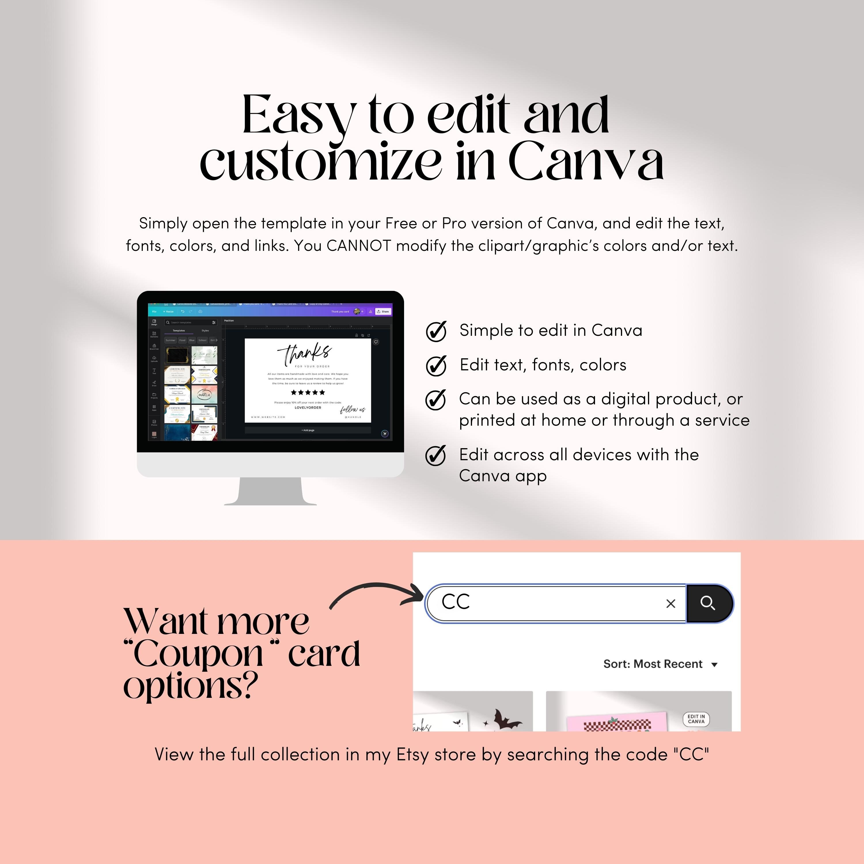 Printable Business Coupon Template Printable Coupon Card Template ...