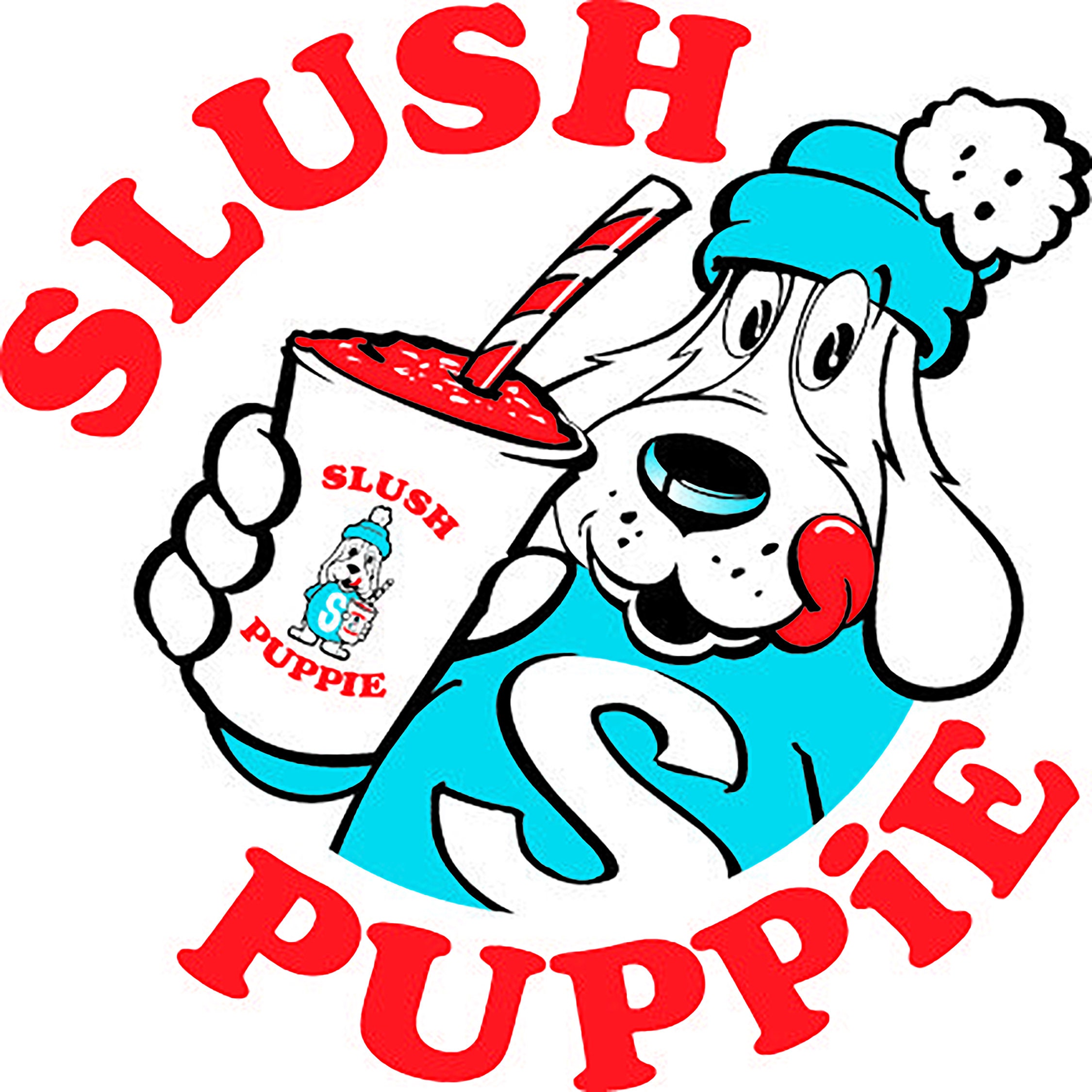 Digital Slush Puppie Puppy Dog Vintage Nostalgic Drink PNG Sublimation ...