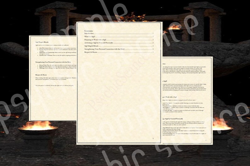 Loki Activated Sigils & Sigil Guide Working With Demon Magic Book of ...