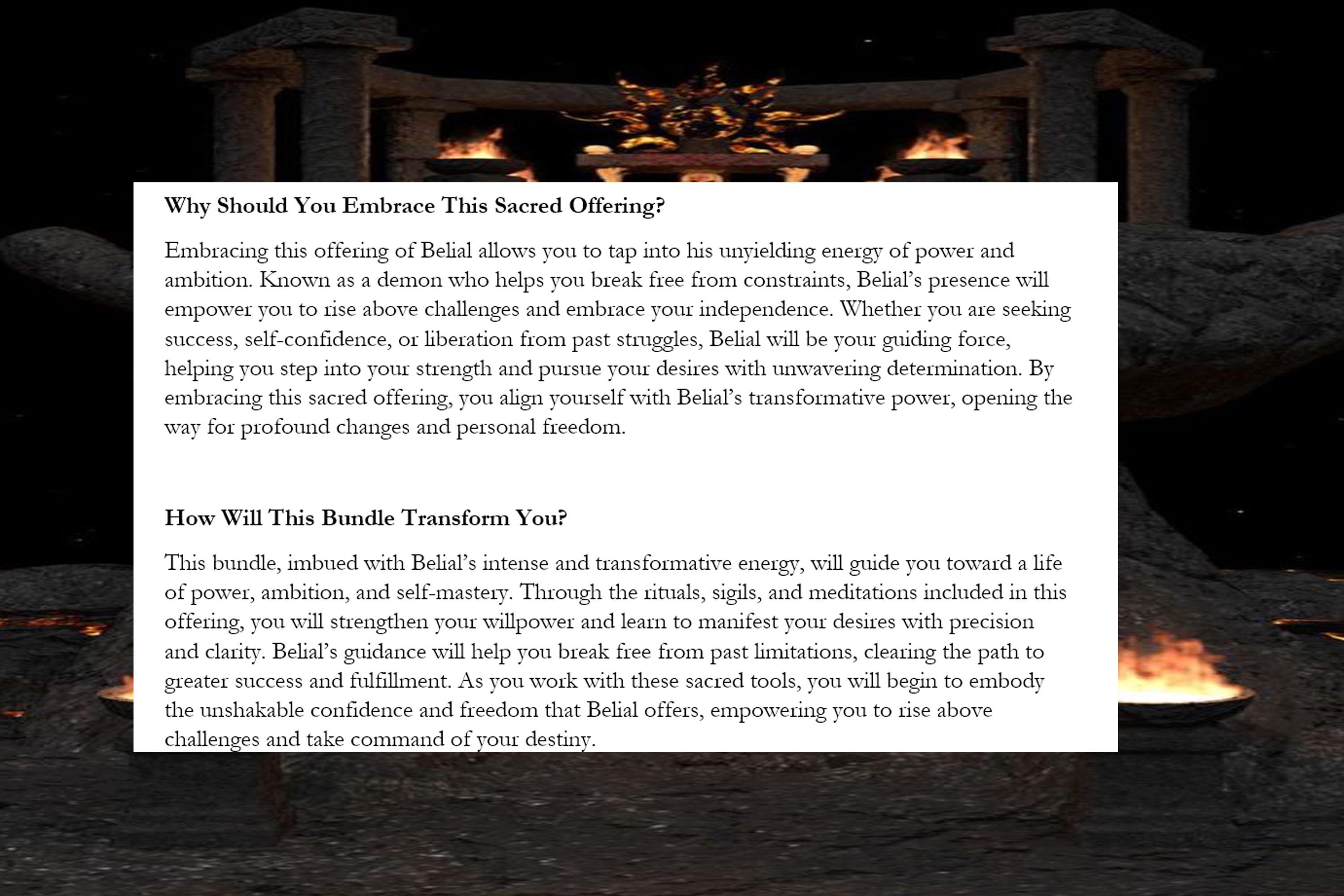 Belial Activated Sigils & Sigil Guide Working With Demon Magic Book of ...