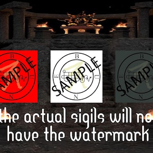 Bune Activated Sigils & Sigil Guide Working With Demon Magic Download ...