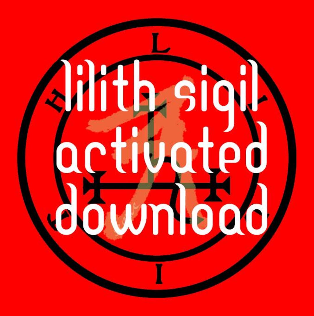 Lilith Guide & Lilith Activated Sigils Working With Demon Magic Book of ...