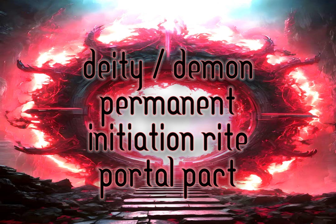 Deity/demon Binding Ritual: Same Day Invocation & Attunement - Etsy
