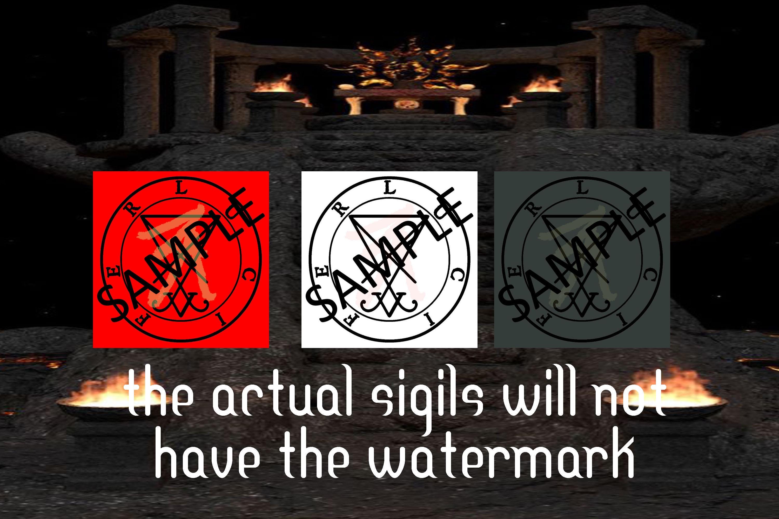 Lucifer Activated Sigils Sigil Guide Working With Demon Magic Book of ...