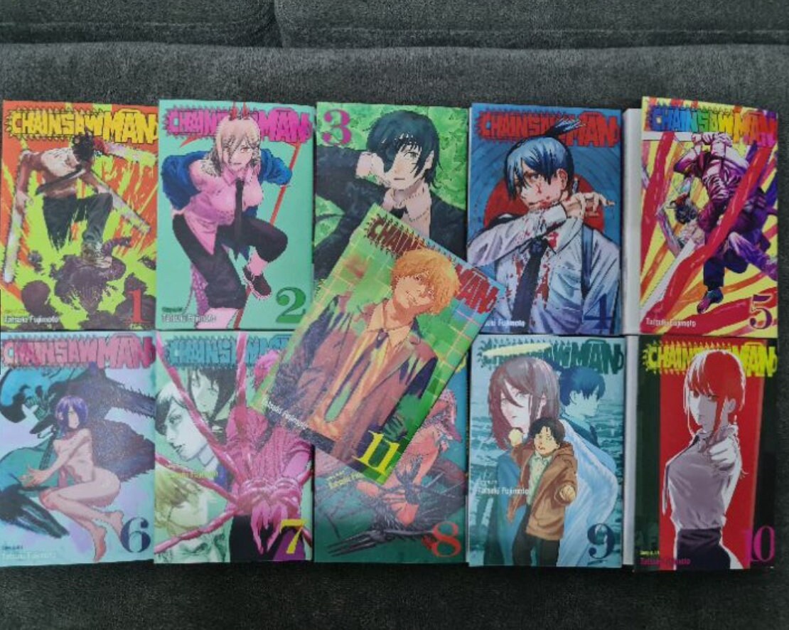 Chainsaw Man Manga Vol. 1-11 Full Set - munimoro.gob.pe