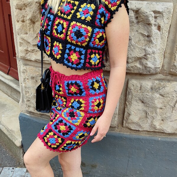 2 Piece Crochet Set - Etsy