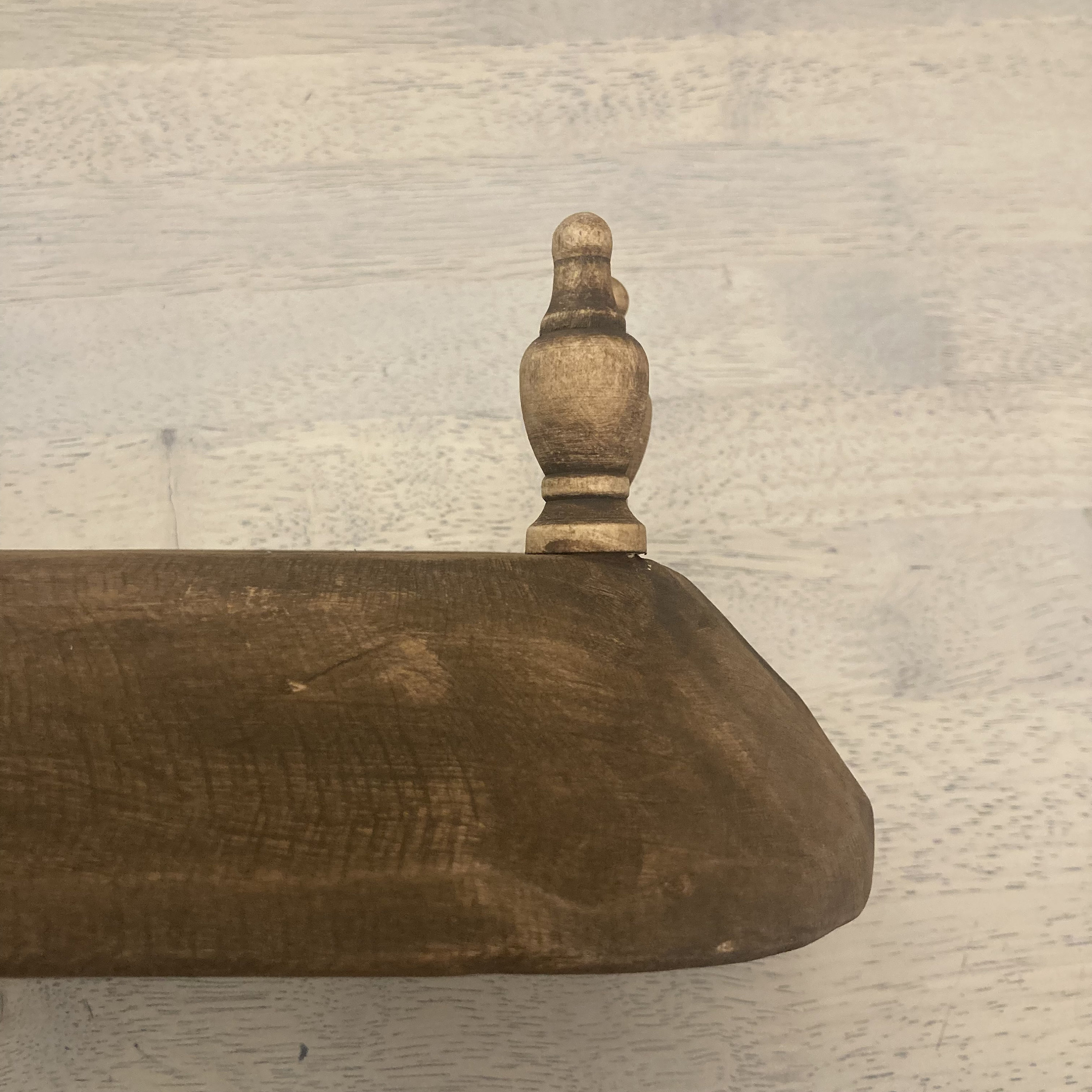 Small Baguette Bowl Riser, Dough Bowl Riser, Riser, Rustic Wood Riser ...