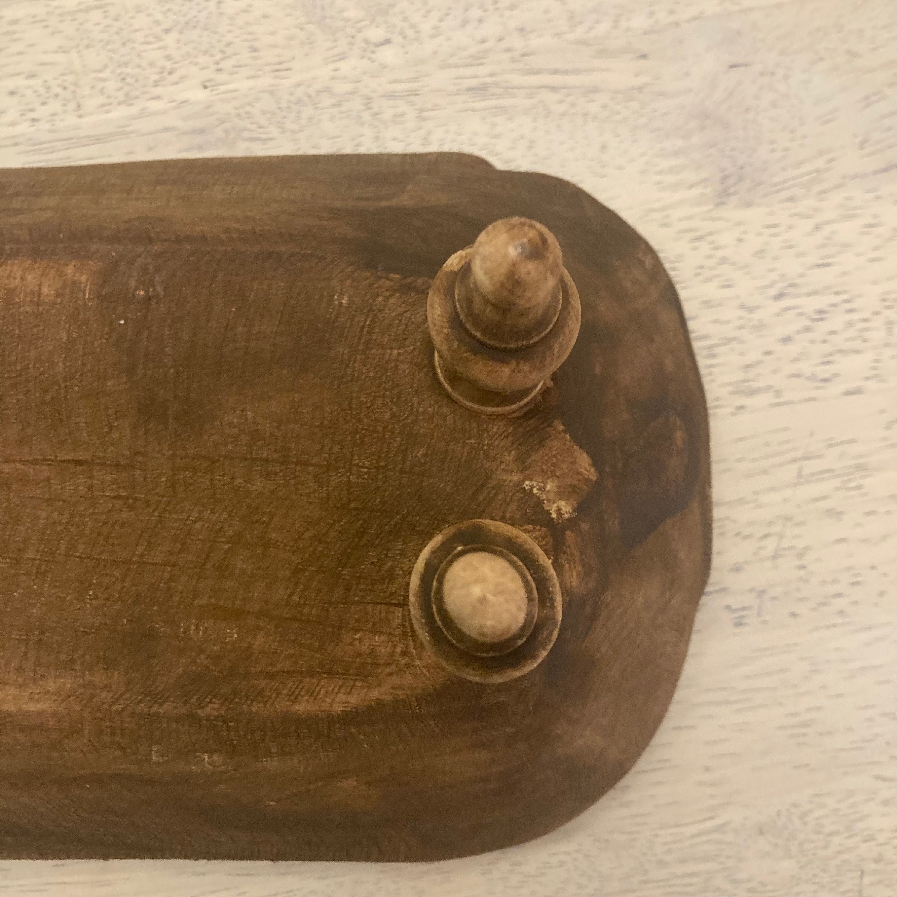 Small Baguette Bowl Riser, Dough Bowl Riser, Riser, Rustic Wood Riser ...