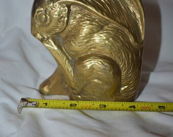 Brass Rabbit Bookend - Etsy