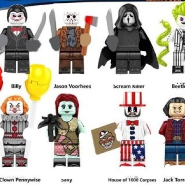 Scream Action Figures - Etsy