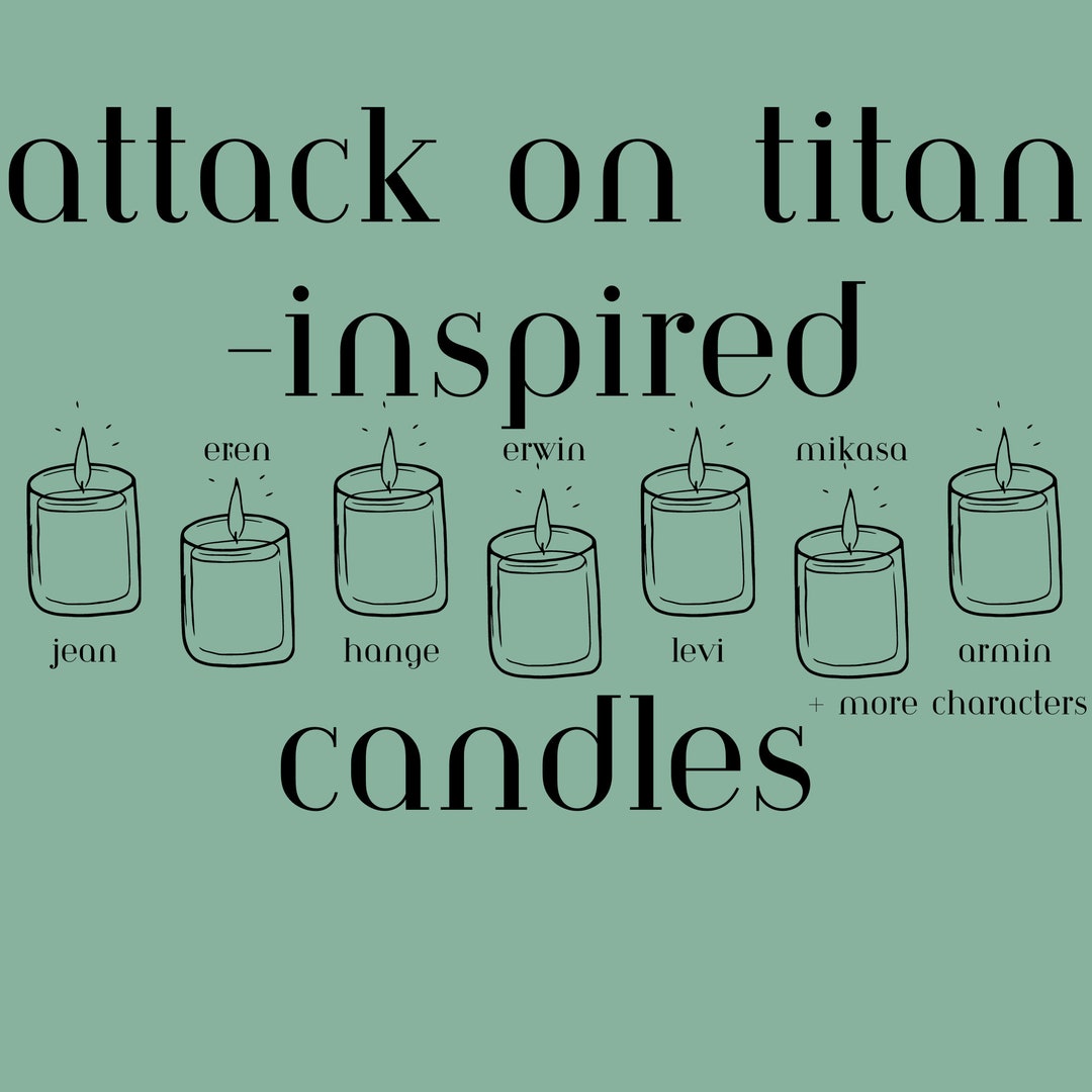 Aot-inspired Candles - Etsy