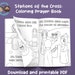 Stations of the Cross: Coloring Prayer Book, Kids Lent Activity, Lenten ...