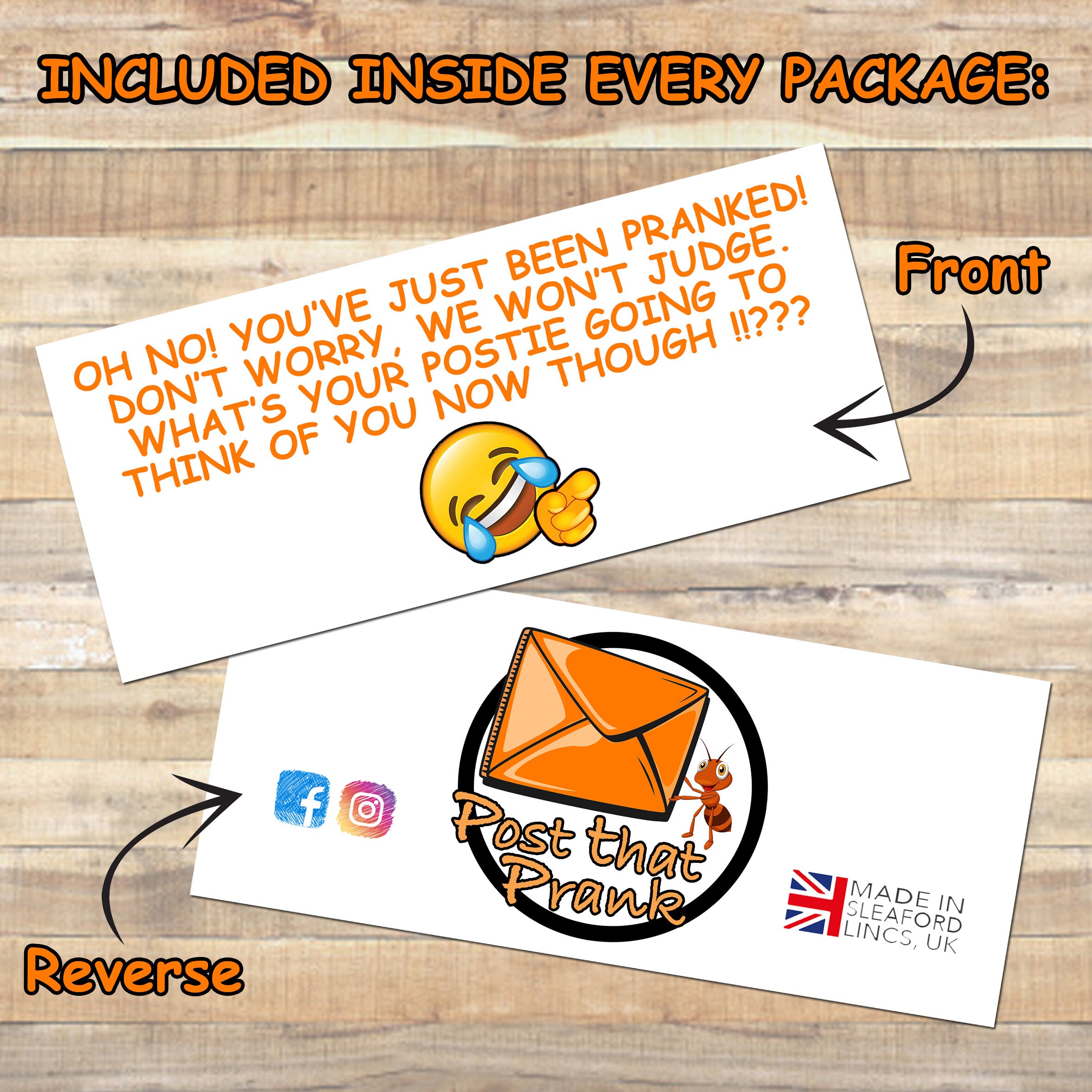 SWINGERS CLUB Prank Mail Package Sent Directly to Victim - Etsy UK