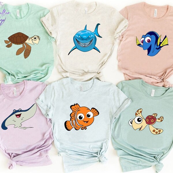 Crush Finding Nemo Shirt - Etsy