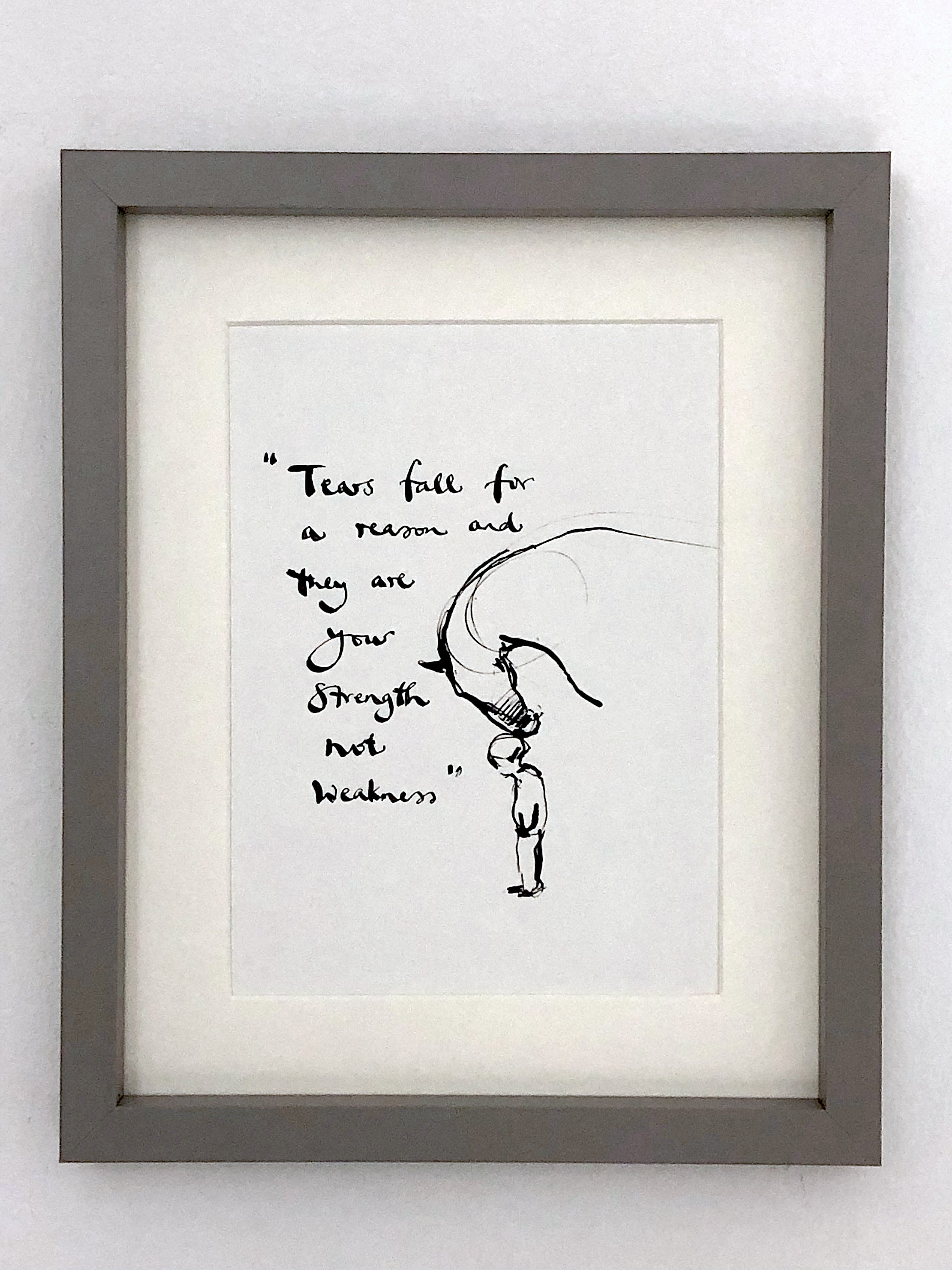 Tears Fall for a Reason and They Are Your Strength Not Weakness.charlie ...